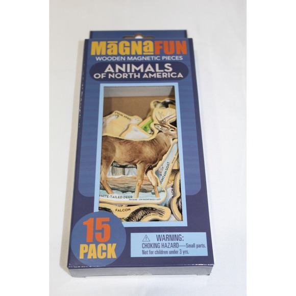Bendon | Toys | Bendon Magnafun Animals Of North America Wooden ...